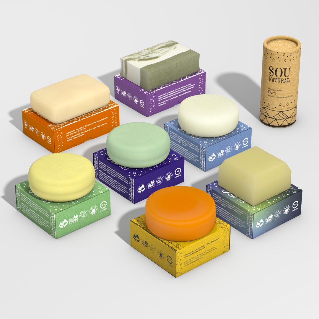 Kit Sabonete Intimo Cheiroso - Shampoo e Condicionador Vegano – Sou Natural