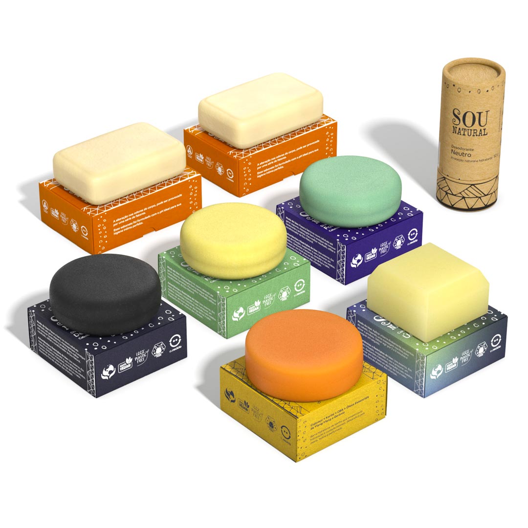 Kit Sabonete Intimo Cheiroso - Shampoo e Condicionador Vegano – Sou Natural